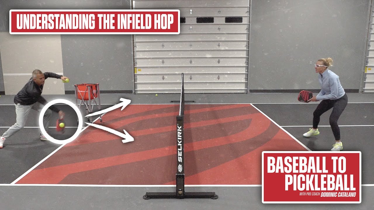 How the Baseball Infield Hop Can Improve Your Pickleball Play - YouTube