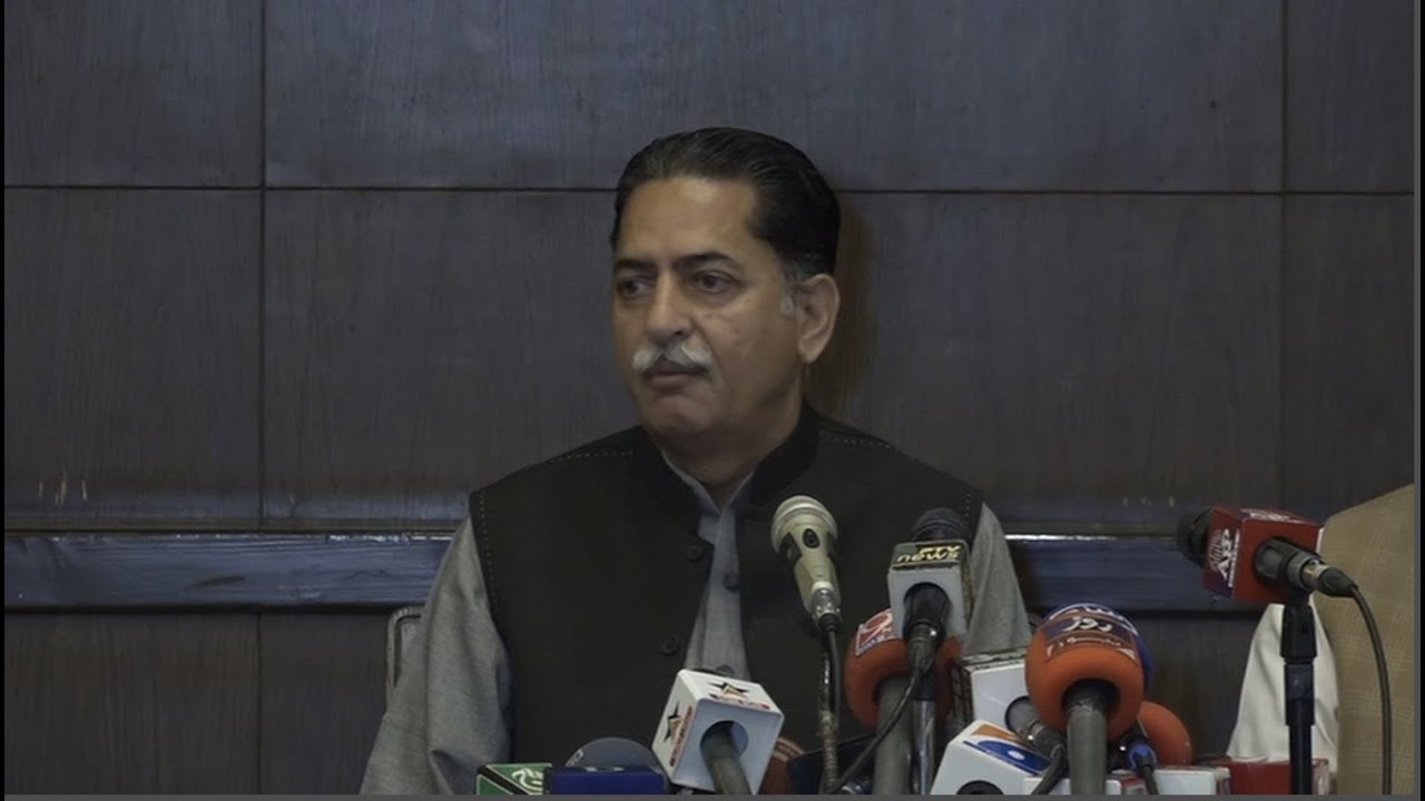 LIVE | PMLN Leader Mian Javed Latif Press Conference | GNN - YouTube