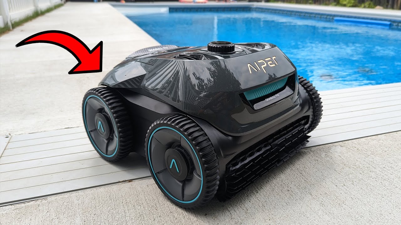 Automatically CLEAN Your Pool With THIS Pool Robot! - YouTube