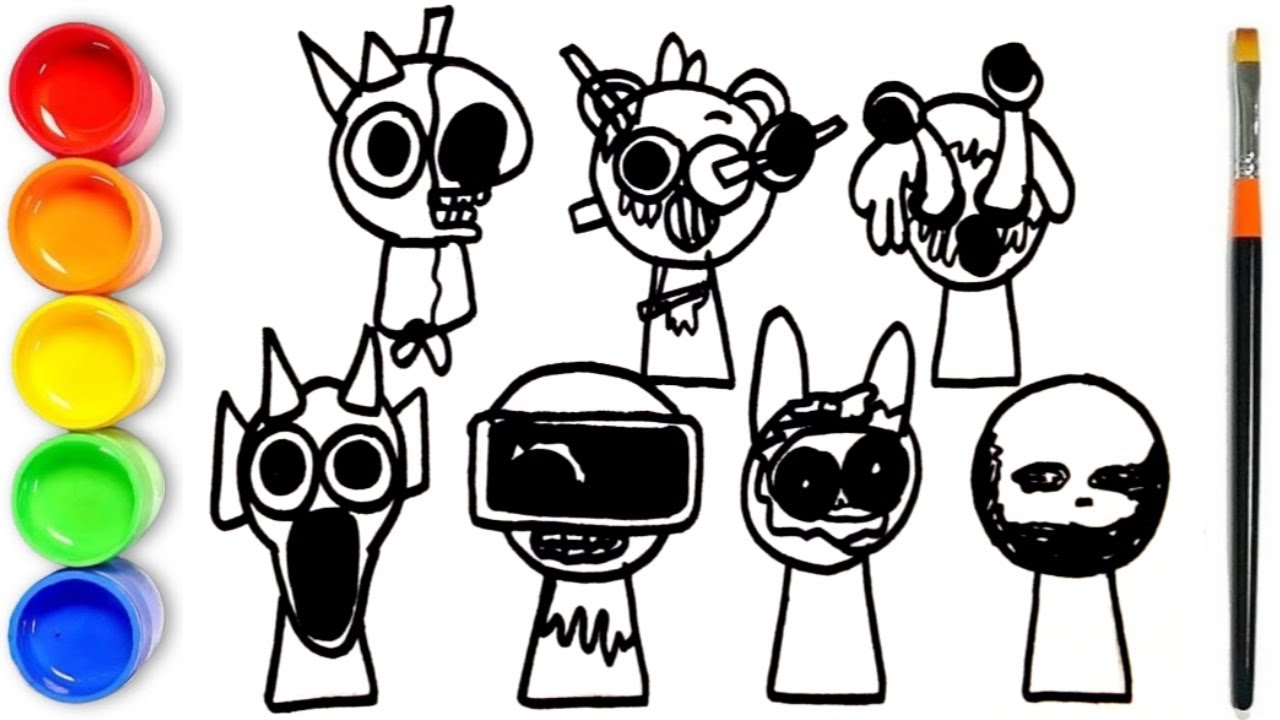 Incredibox Sprunki | How To Draw Incredibox Sprunki | Drawing ...