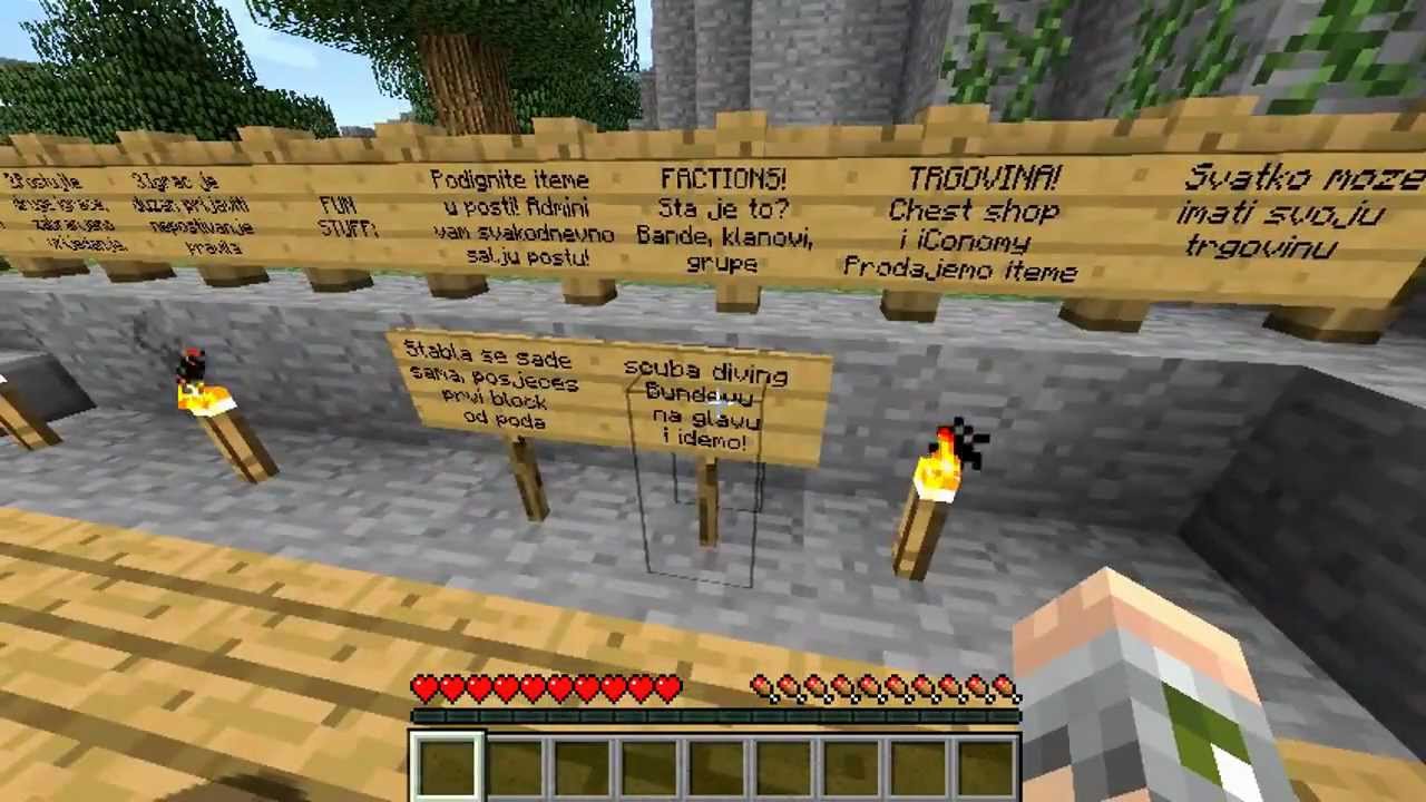 HCL Minecraft - opening night - YouTube