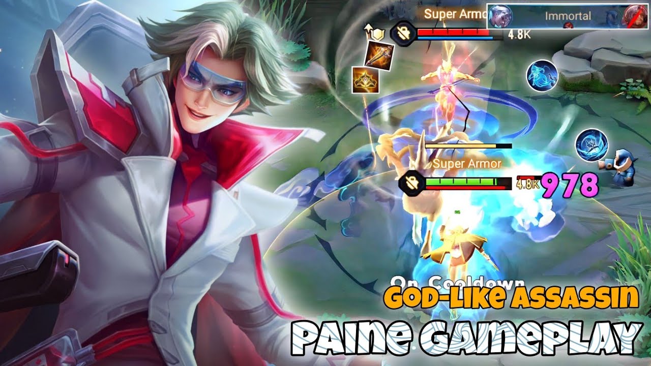 Paine Jungle Pro Gameplay | God-like Assassin | Arena of Valor Liên ...