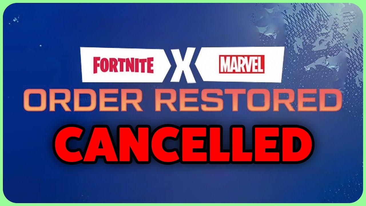 The Fortnite Order Restored Comics Have Been Cancelled. - YouTube