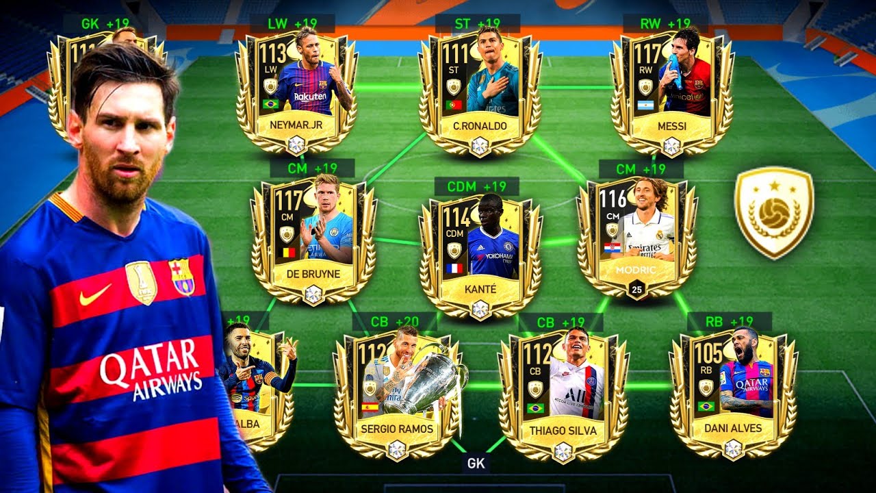 I Made Future Icons Squad ft Messi,Neymar,Ronaldo - FIFA Mobile 23 ...