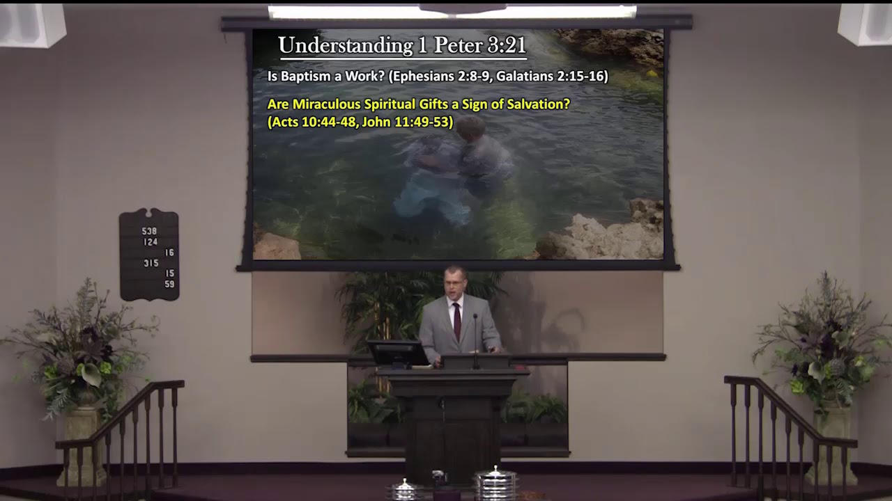 170521 PM Understanding 1 Peter 3 21 YouTube