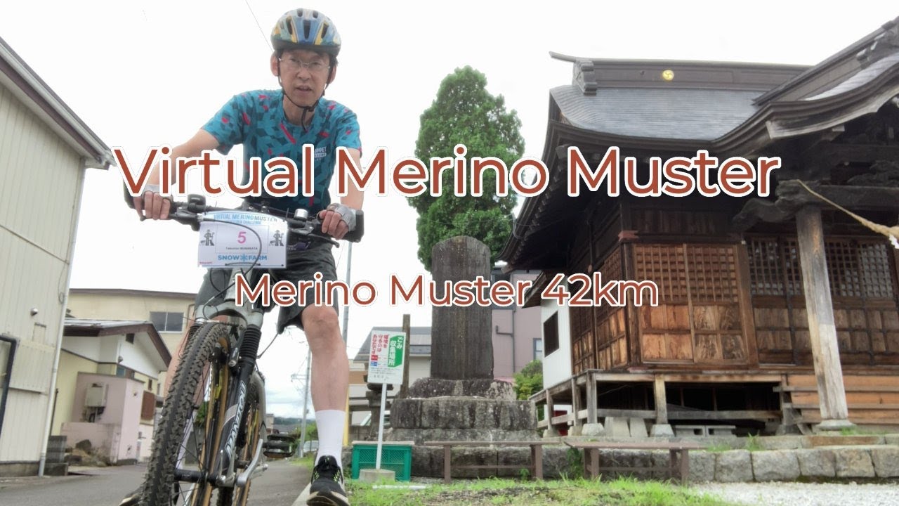 Virtual Merino Muster / Merino Muster 42km by bike - YouTube