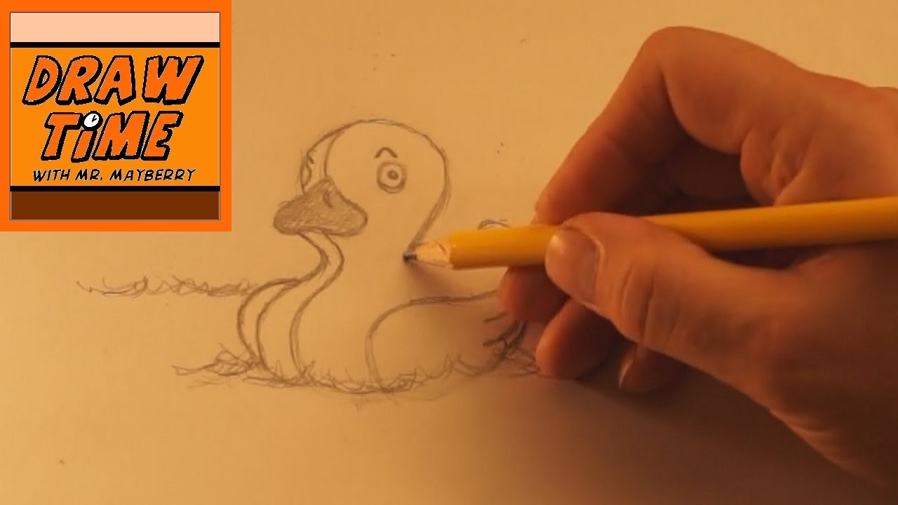 How to Draw a Duck Pond Duck - YouTube