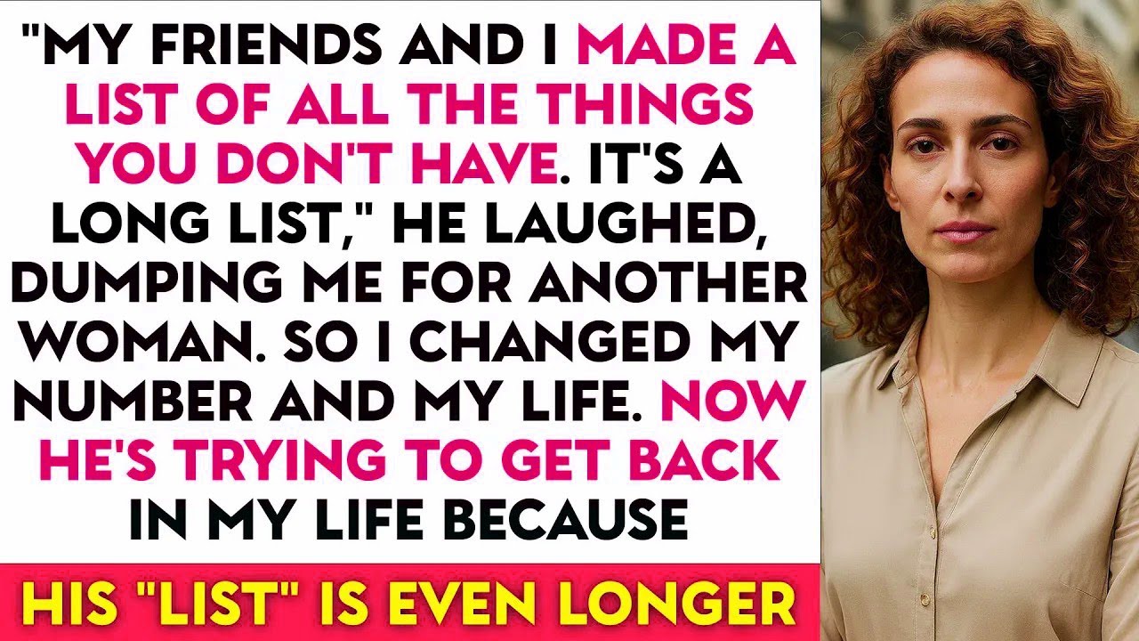 'My Friends And I Made A List Of All The Things You Don't Have. It's A ...
