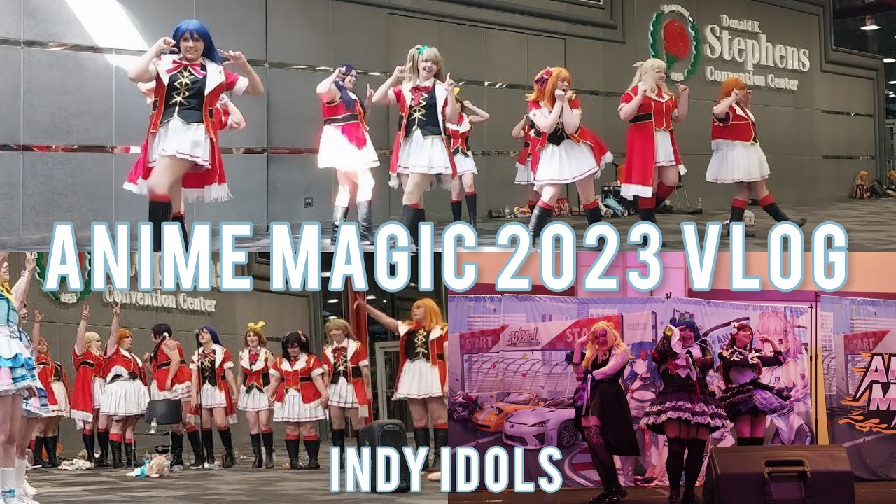 Indy Idols Anime Magic 2023 vlog - YouTube