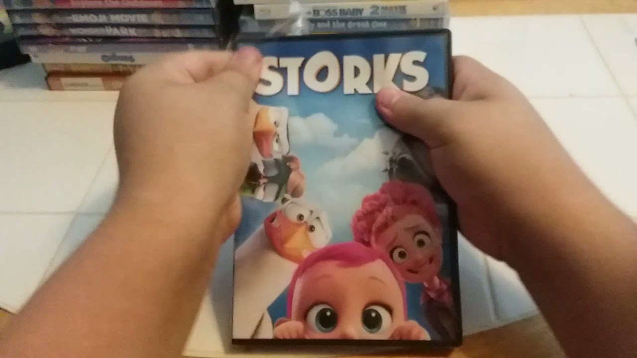 Storks DVD Unboxing - YouTube