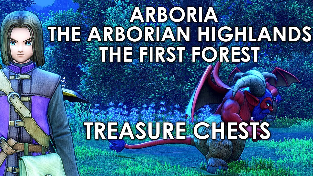 Dragon Quest XI Arboria ( + The Arborian Highlands + The First Forest ...