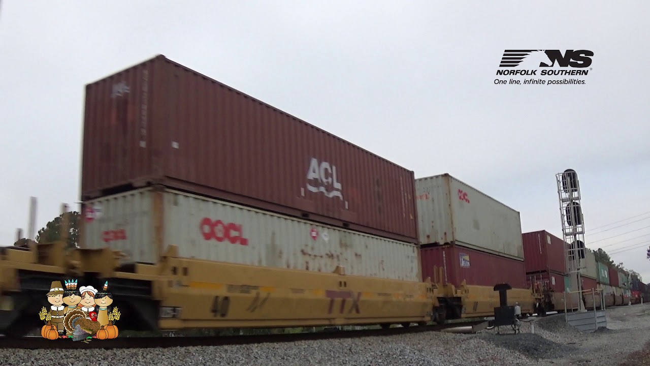 NS 2766 (EMD SD70M-2) leads NS 236 - YouTube
