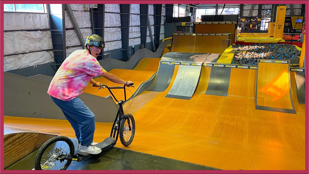 SCOOTER BIKE VS MEGA RAMP! - YouTube