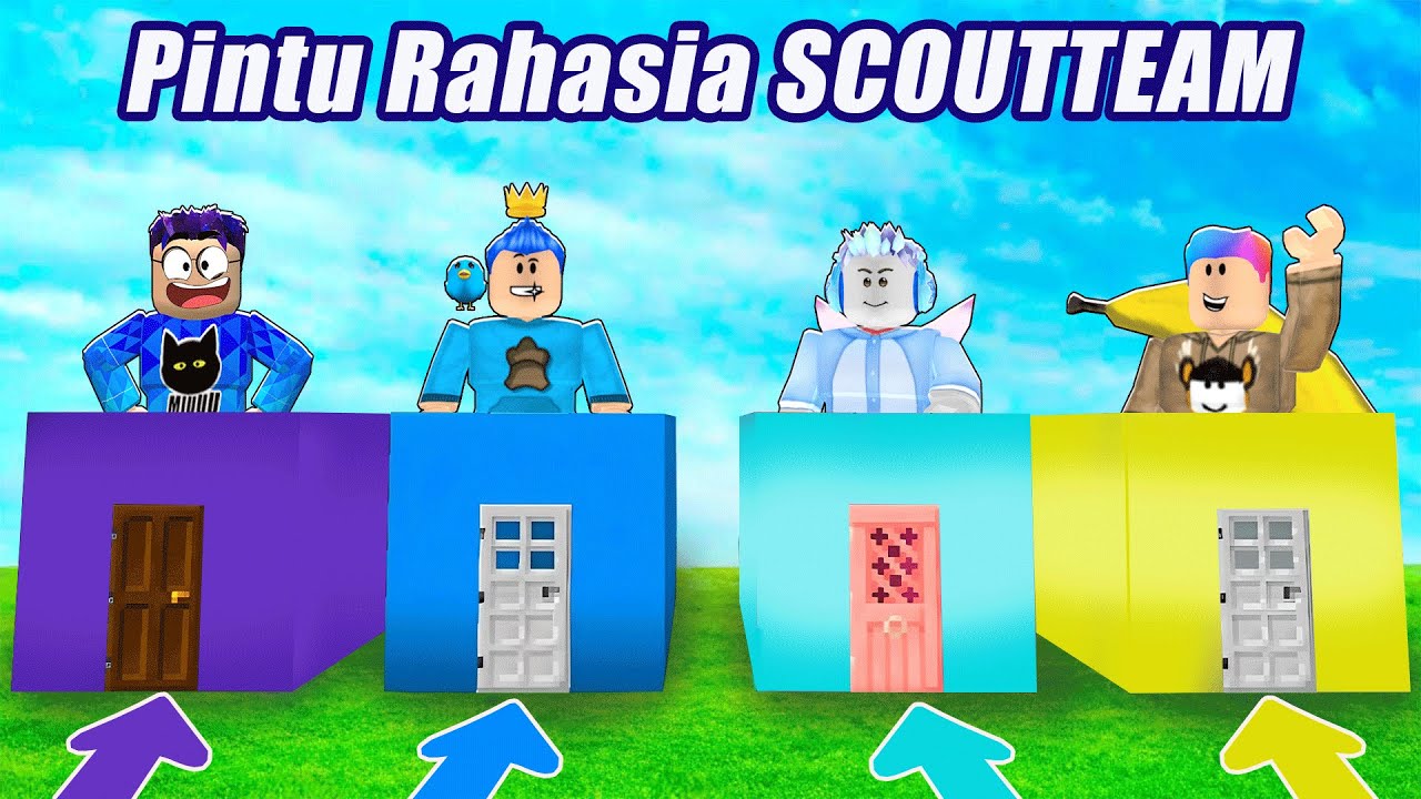 Pintu Rahasia Scoutteam, Miuuu, Pandu Gaming, Baby dell, dan Melonbi ...