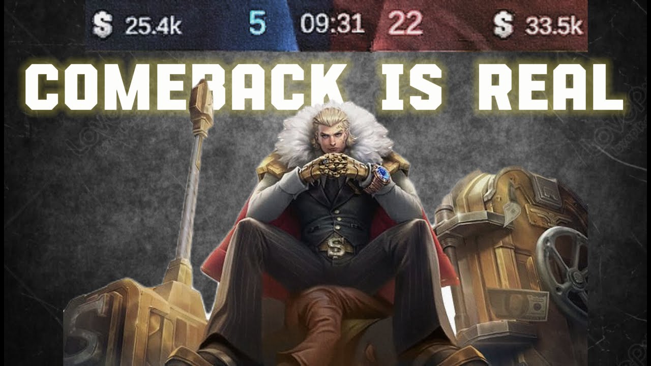 COMEBACK IS REAL ‼️ TIGREAL MONTAGE = COMEBACK ‼️ #proplayergameplay # ...