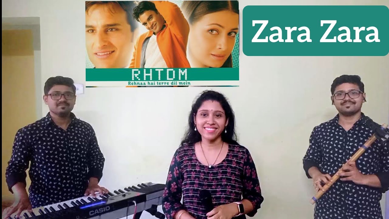 Zara Zara | RHTDM | Bombay Jaishree | Harris Jayaraj | Flute | Violin ...