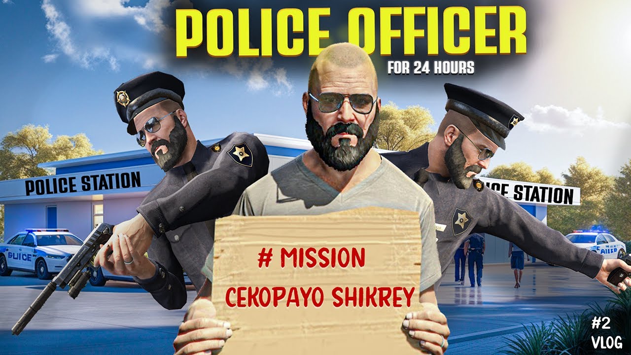 I BECAME A POLICE OFFICER FOR ONE DAY 😱| VLOG #2 - YouTube