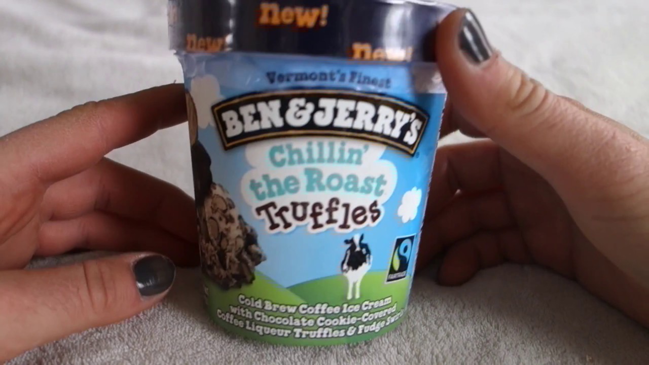 Ben & Jerrys Chillin the Roast Truffles REVIEW, ENG DE - YouTube
