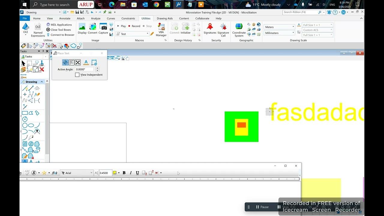 MicroStation CONNECT Edition: How To Record A Macro - YouTube