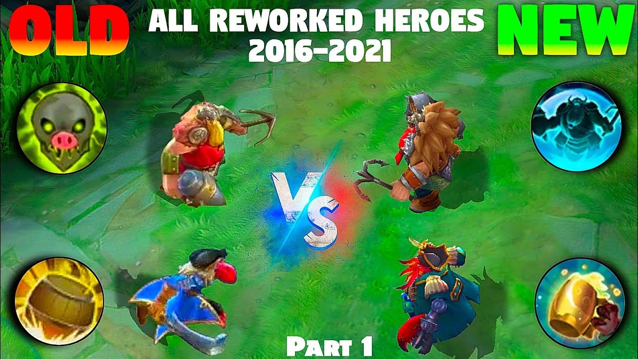 (PART 1) ALL THE REWORKED HERO SKILLS SINCE THE RELEASE OF MOBILE ...