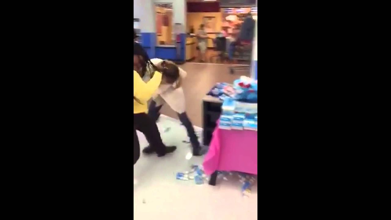Stunning Walmart fight in Deer Park - YouTube