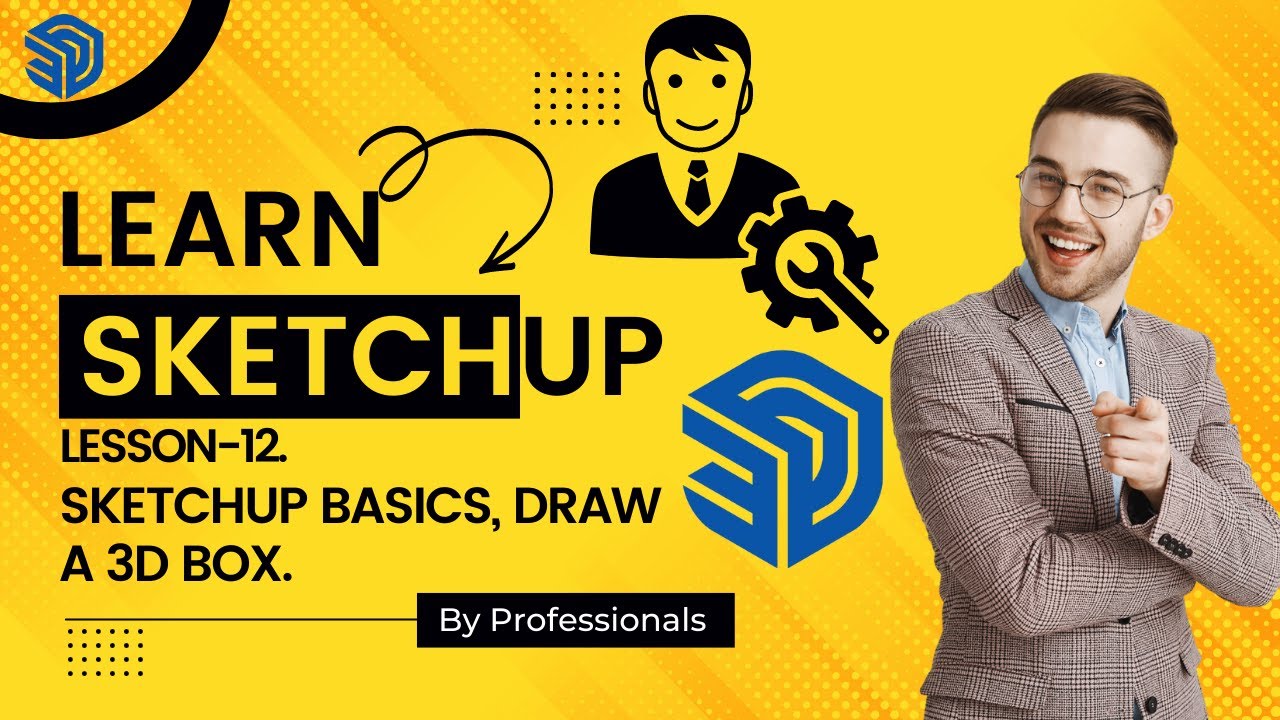 Sketchup Basics, Lesson 12. How to troubleshooting inferences in google sketchup. - YouTube