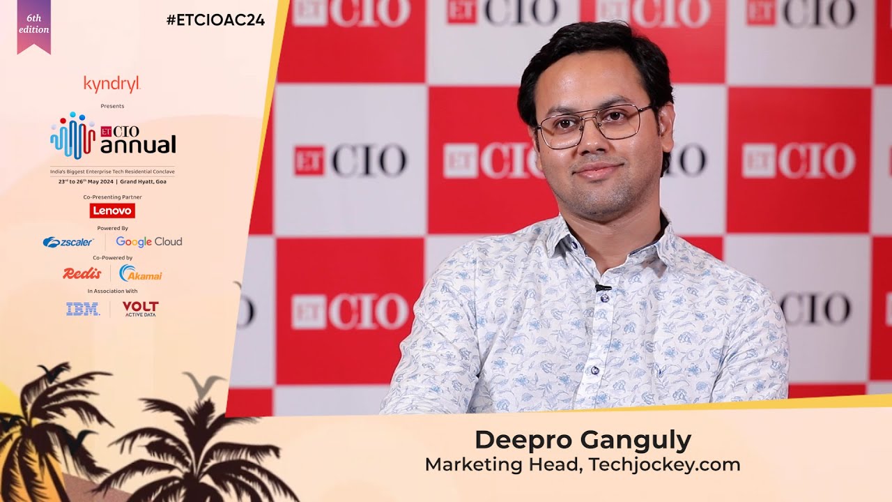 Key Insights from Deepro Ganguly at ETCIO Annual Conclave 2024 - YouTube