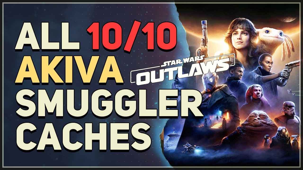 All Akiva Smuggler Cache Locations Star Wars Outlaws - YouTube