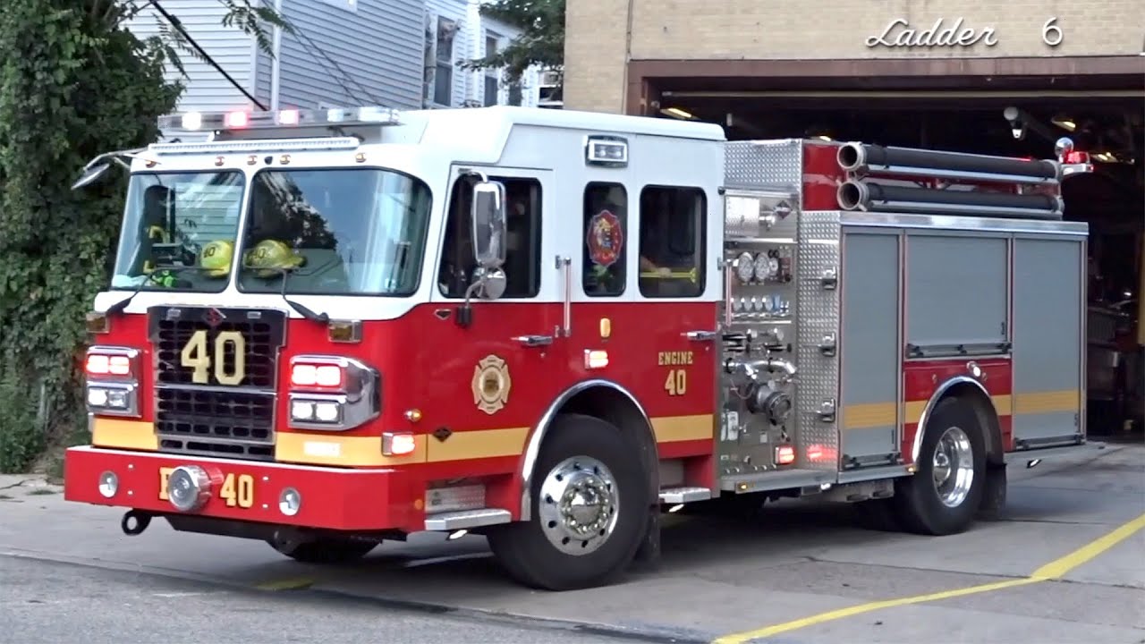 PFD Engine 40 Responding - YouTube