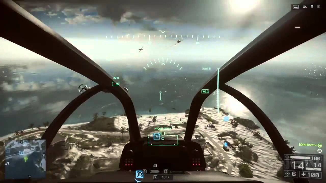 Battlefield 4 - How To Fly Helicopters - YouTube
