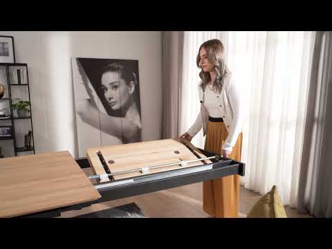 Esszimmertisch Ricardo in Wildeiche 180 cm ausziehbar