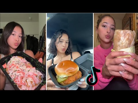 Sanaa Eats Mukbang - Tik Tok Compilation - YouTube