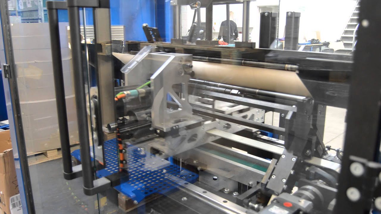 Edge 320, demonstrating short length cutting. 90 cuts per min at 100mm ...