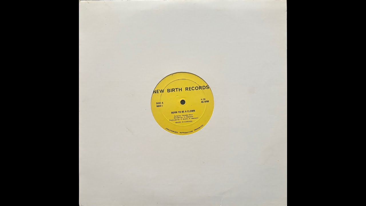 REGGAE SOUL CLASSIC!! Born To Be A Clown - Horatio Soul - YouTube