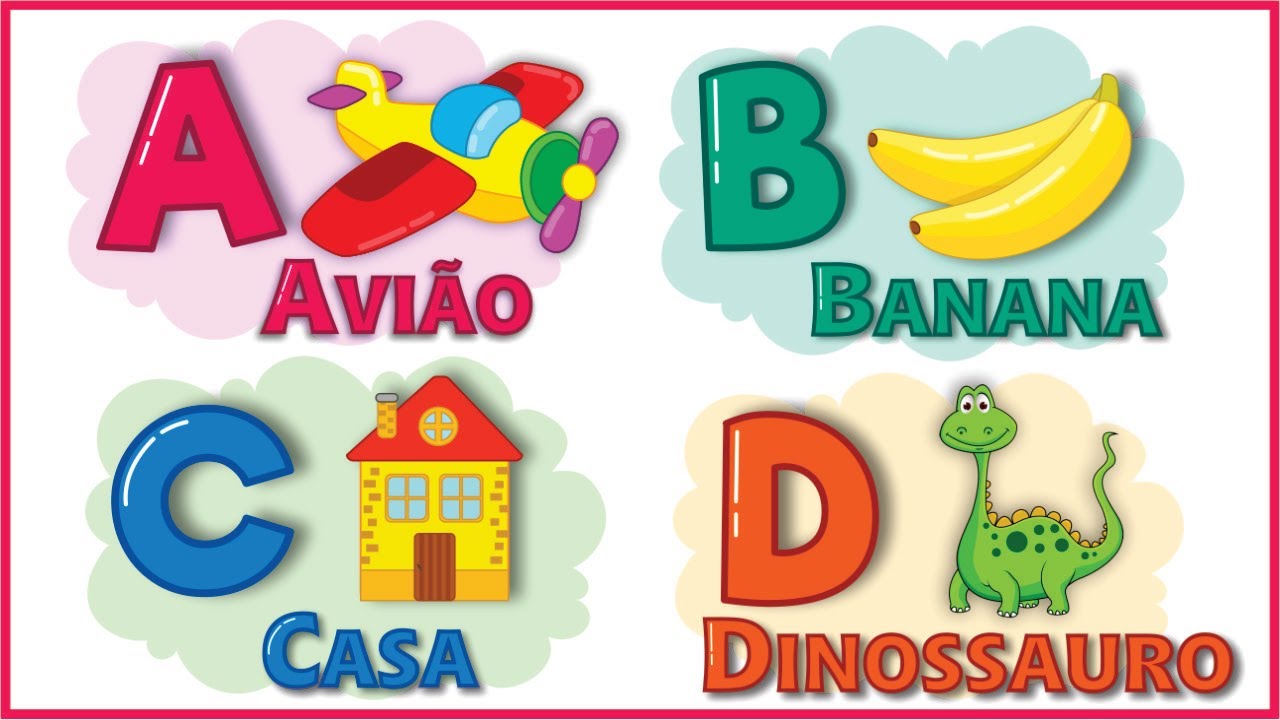 Alfabeto Infantil - Aprendendo o Alfabeto em Português – ABC Tio André ...