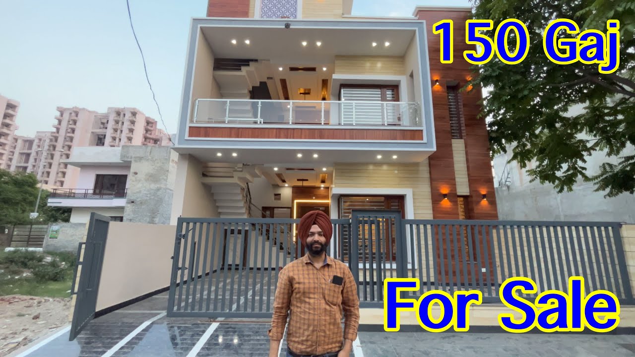 4 Bedroom Newly Buildup Double Story Kothi With 150 Sq Yards Size for ...