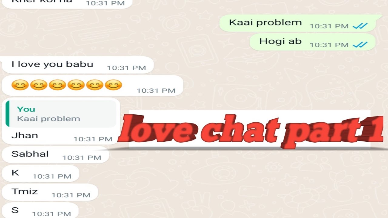 love chat // WhatsApp Love chat // #chat #tranding #vlog - YouTube