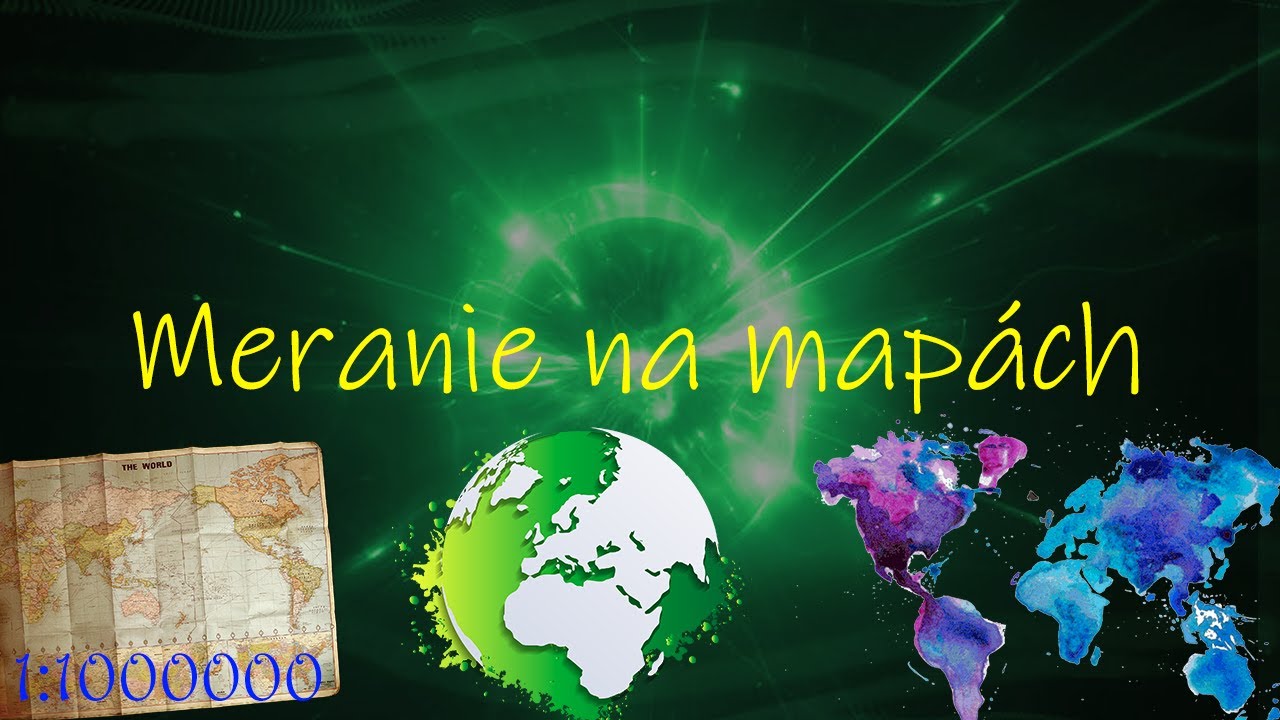 Geografia 5. ročník _ Meranie na mapách ( mierka mapy) - YouTube