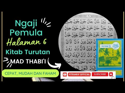 Kitab Turutan Halaman 6 Part 1 | Cara cepat dan Mudah Belajar membaca ...