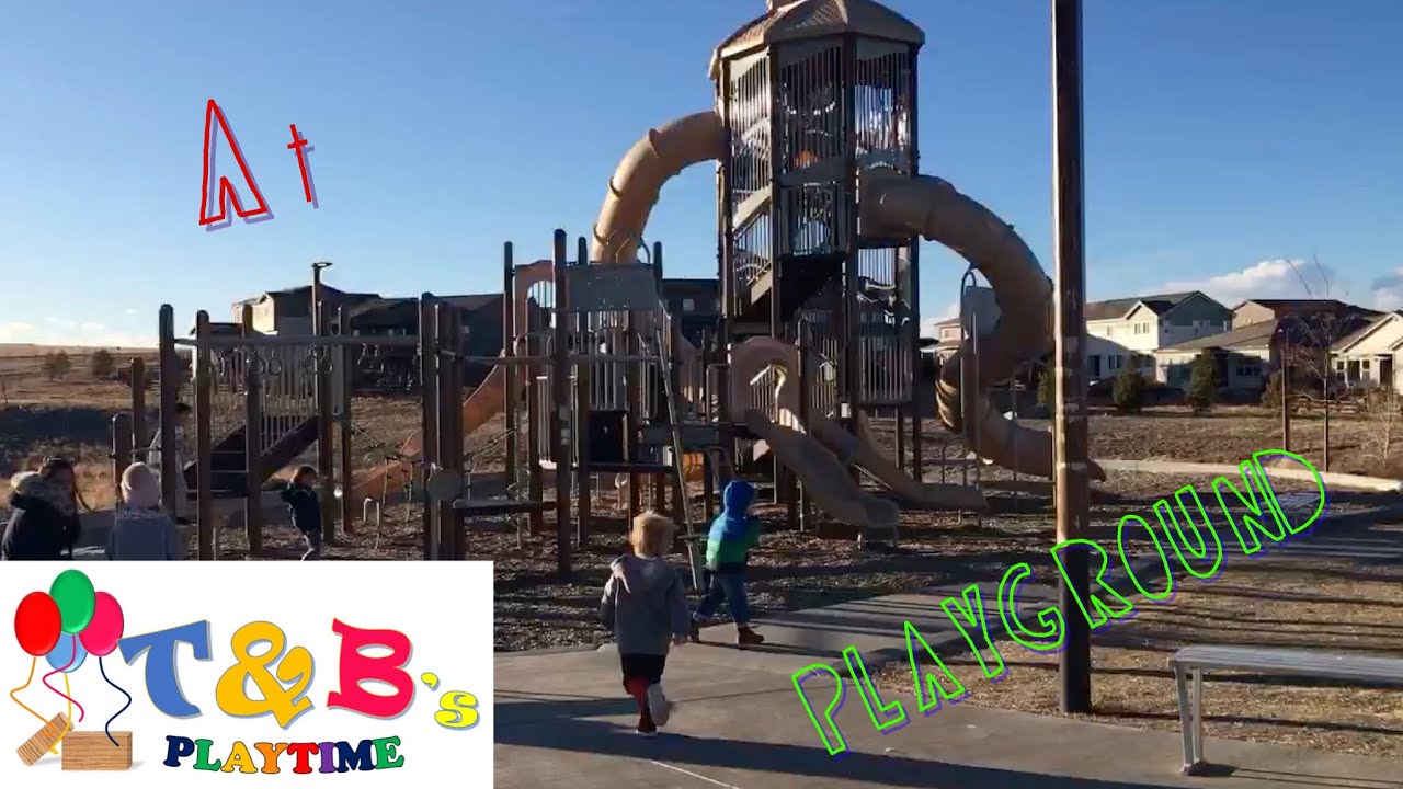 T&B's Playtime at a Playground 1 - YouTube