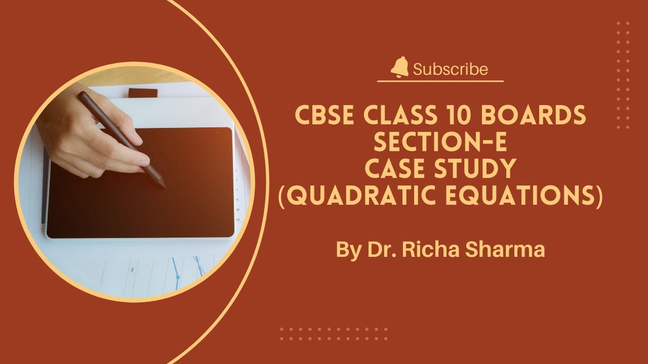 Class 10 Maths Chapter-4| Quadratic Equations| CBSE| NCERT| PSEB| Case ...