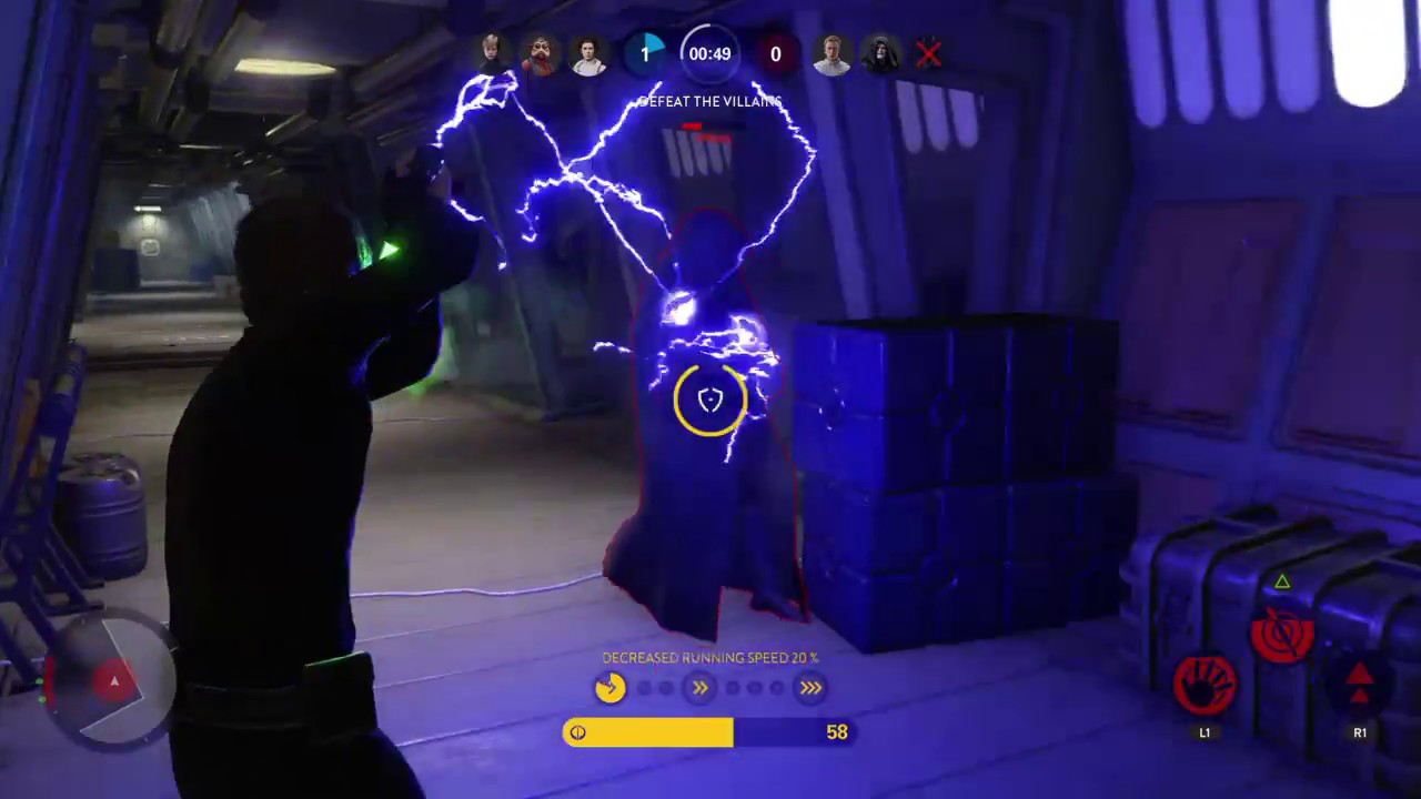 Luke vs Emperor Duel - YouTube