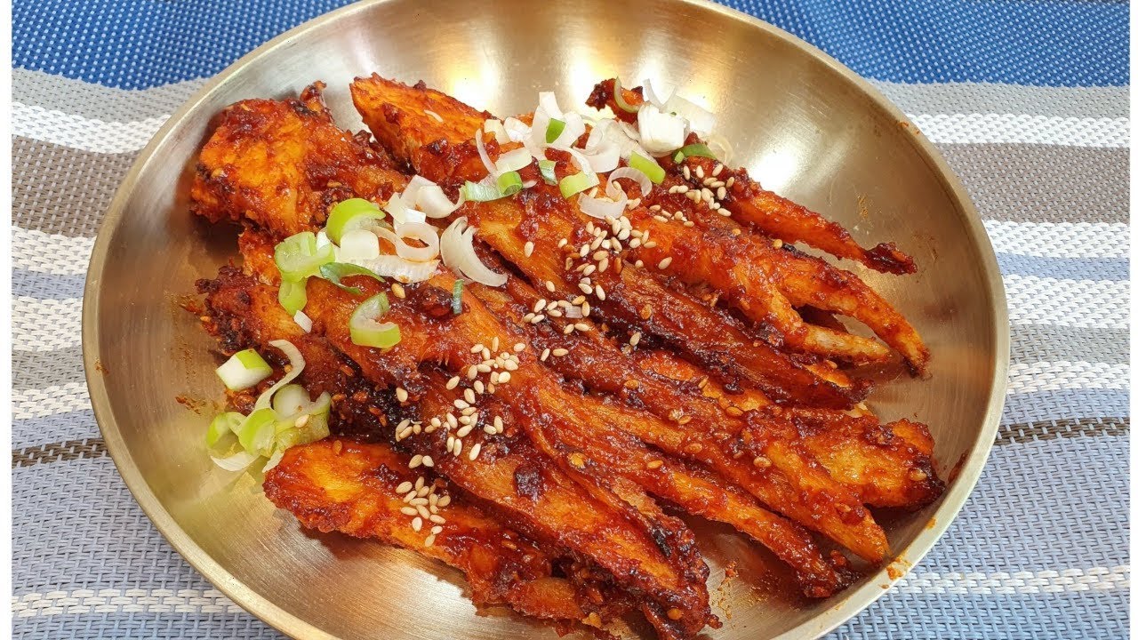 [Korean Food] grilled deodeok | side dish recipe | fall meal prep ideas ...