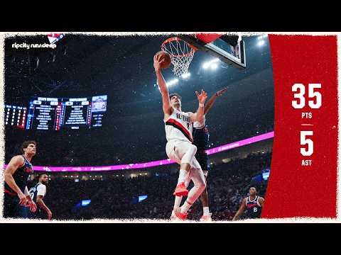 Deni Avdija GOES OFF With 35 Points In Win Over Clippers | Portland Trail Blazers | April 10, 2026