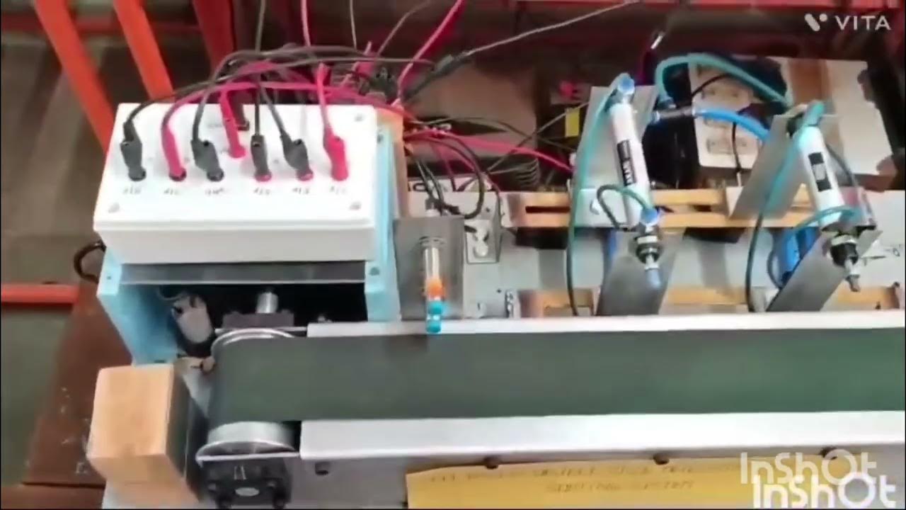 PLC Based Object Size Detection And Sorting System. - YouTube