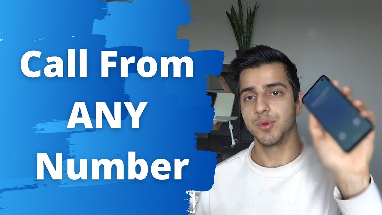How To Call From ANY Number Using Your Cellphone Signal - YouTube