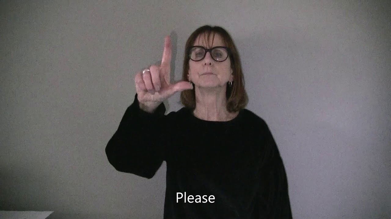 Whats the Sign Language for Please?