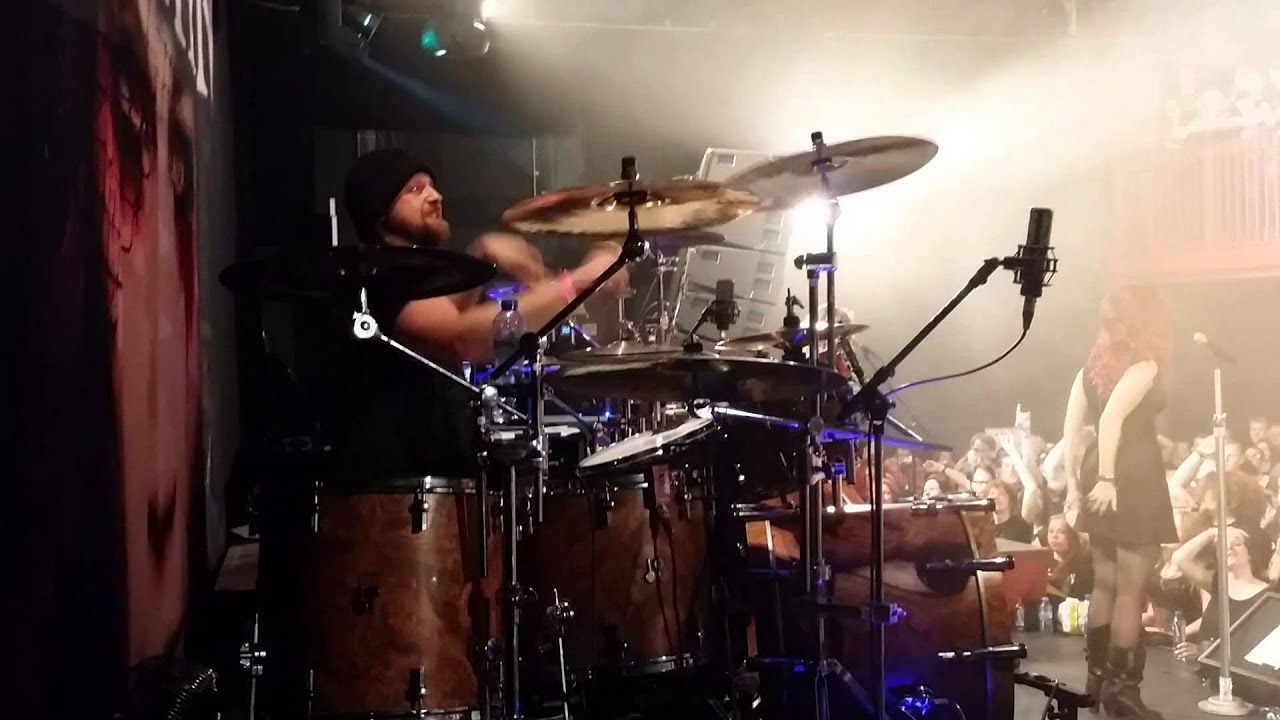 Delain, Pristine. Drumcam Sander Zoer. - YouTube