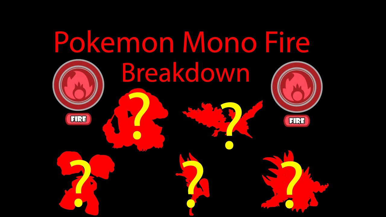 Pokemon Mono Fire Team Breakdown - YouTube