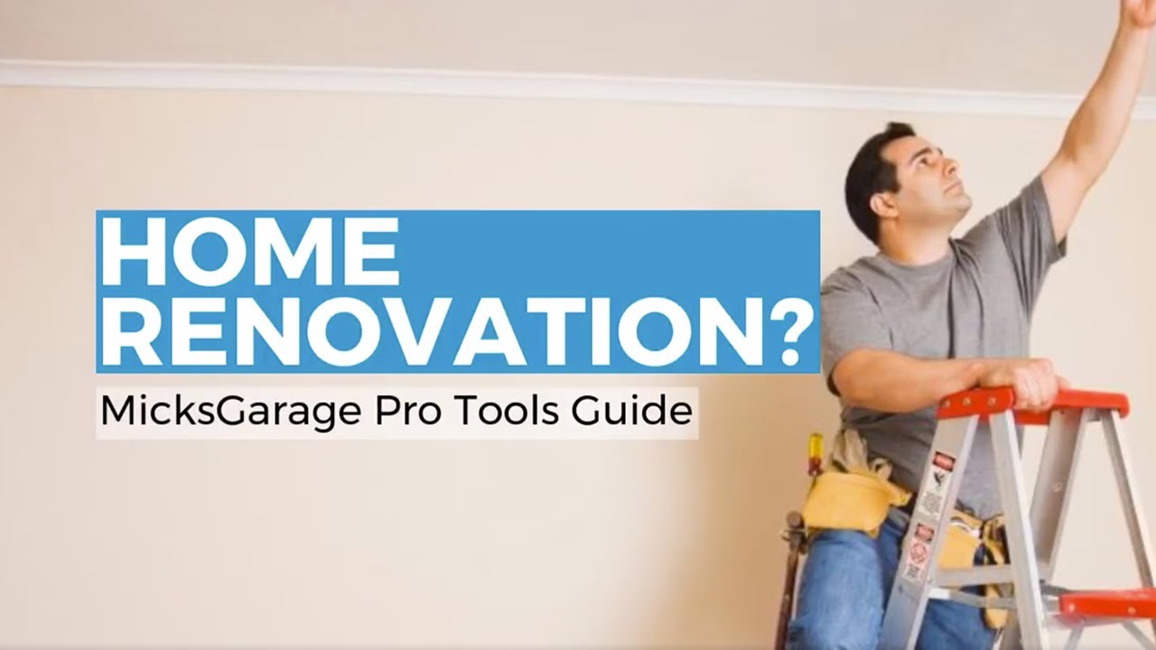 Home Renovation? The pro tools guide in 4 simple steps - YouTube